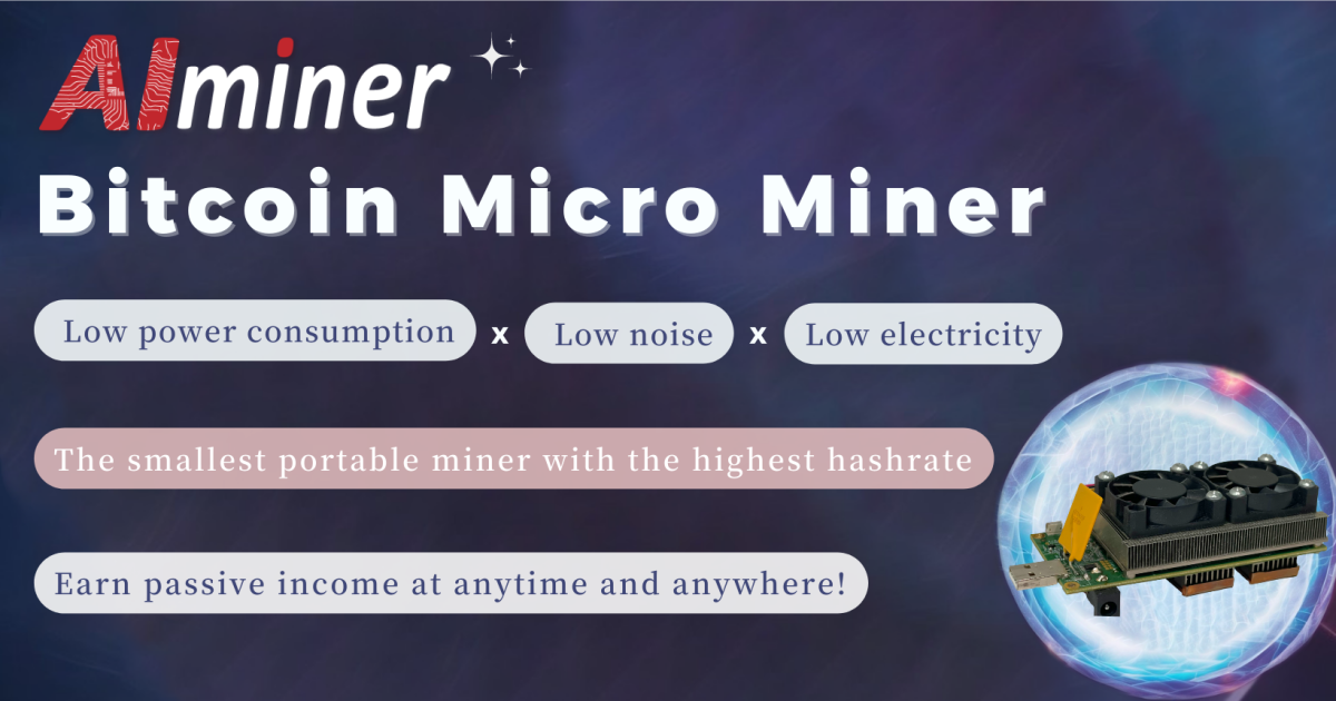 AIminer Bitcoin Micro Miner | Indiegogo
