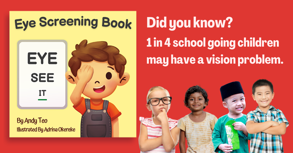 Children Eye Screening Book for Teachers & Parents | Indiegogo