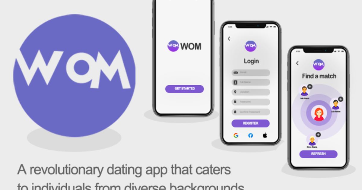 WOM : A Revolutionary Dating App | Indiegogo
