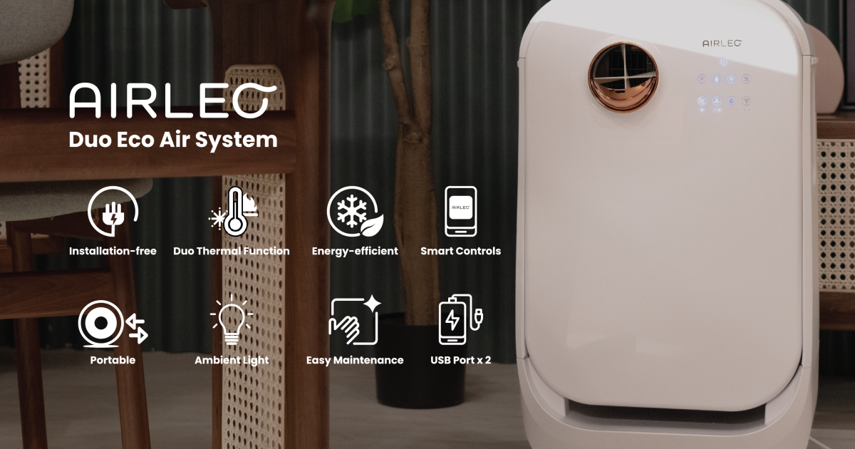 AIRLEO Duo Eco Air System | Indiegogo