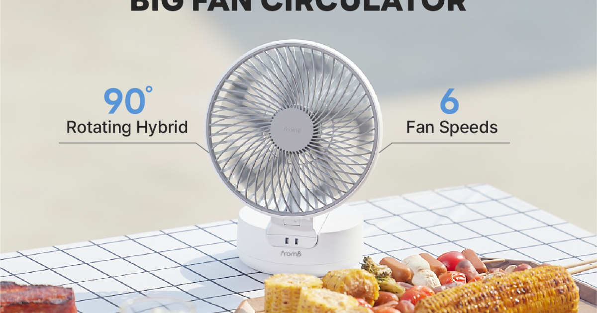 BIG FAN The Portable Air Circulator That Does More | Indiegogo