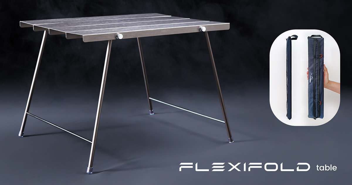 Flexifold Table: Go Further With Lighter Gear | Indiegogo Flexifold Table: Go Further With Lighter Gear | Indiegogo