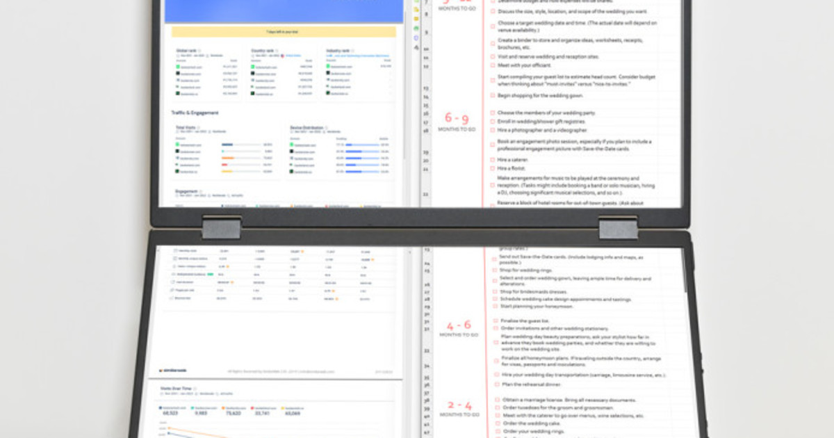 Vmonitor: The Best Foldable Dual 4K Monitors | Indiegogo