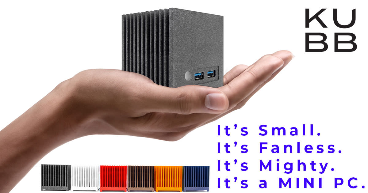 KUBB Mini 8x8cm Fanless Mini PC | Indiegogo