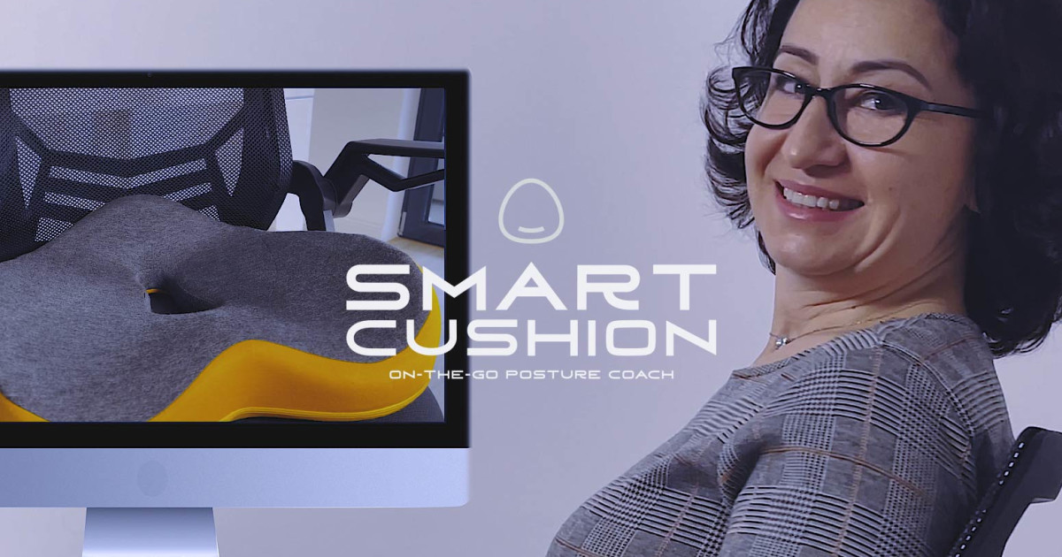 Smart Cushion: ON-THE-GO POSTURE COACH | Indiegogo