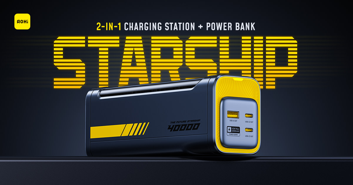 World's Most Powerful 2-in-1 40000mAh Power Bank | Indiegogo