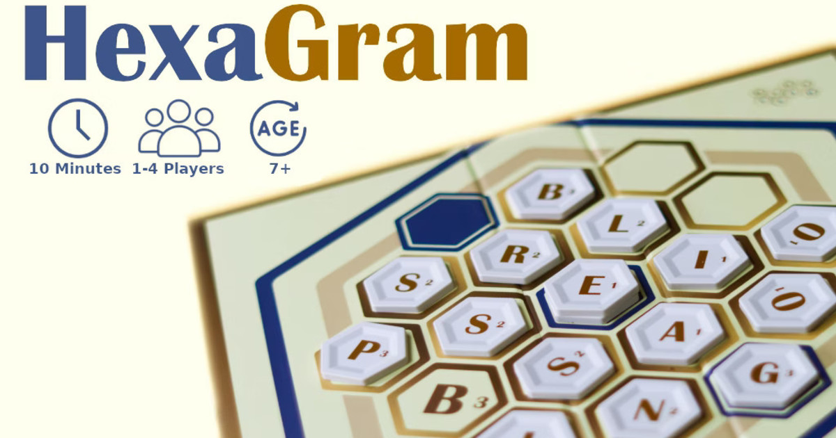 HexaGram - The Word Game on a Whole New Level! | Indiegogo