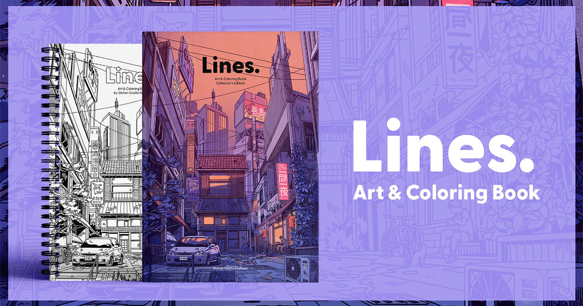 Lines. Art and Coloring Book | Indiegogo