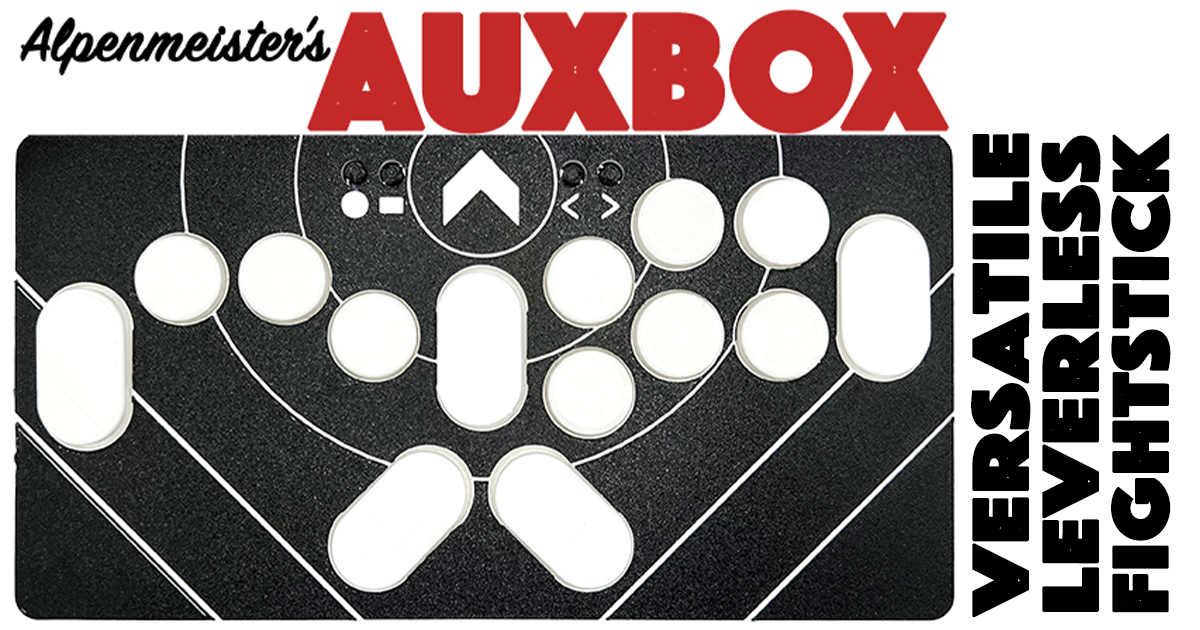 AUXBOX, the versatile modular leverless fightstick | Indiegogo