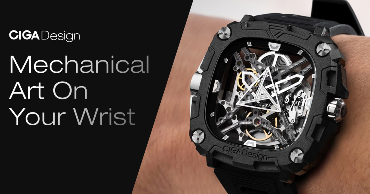 CIGA Design Eye of Horus Automatic Skeleton Watch | Indiegogo