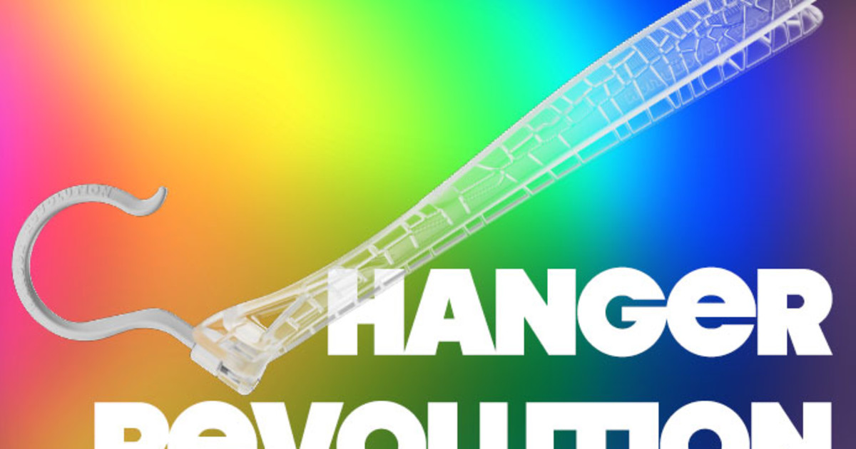 HANGER REVOLUTION - Patented Folding Hanger | Indiegogo
