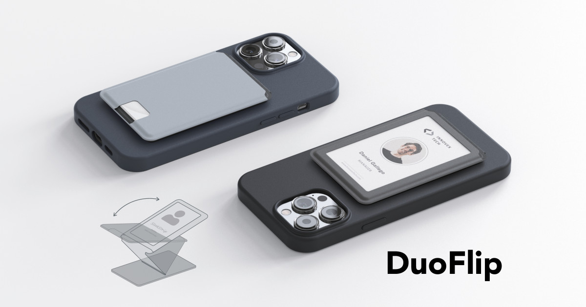 DuoFlip: The Flippable MagSafe ID Card Holder | Indiegogo