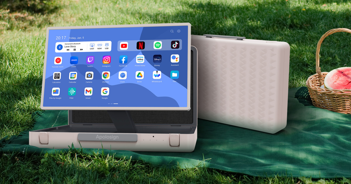 Apolosign PackGo: Smart Screen Packed in Briefcase | Indiegogo