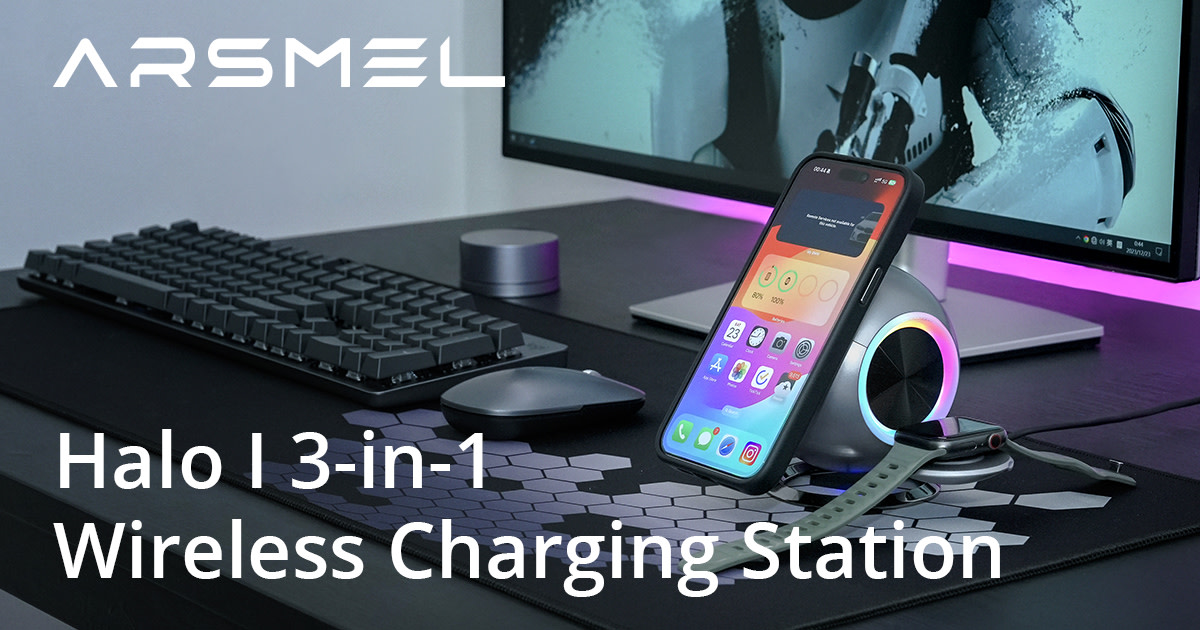 Halo I:First 3-in-1 Space Capsule Wireless Charger | Indiegogo