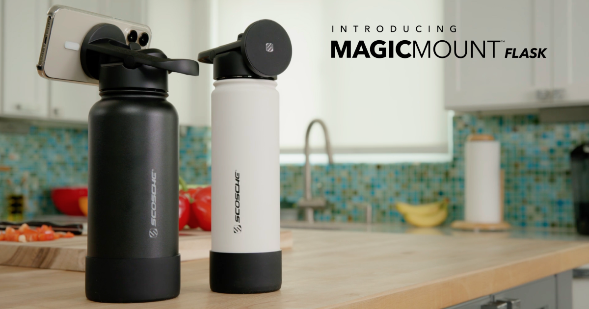 MagicMount Flask - The Water Bottle Phone Holder | Indiegogo