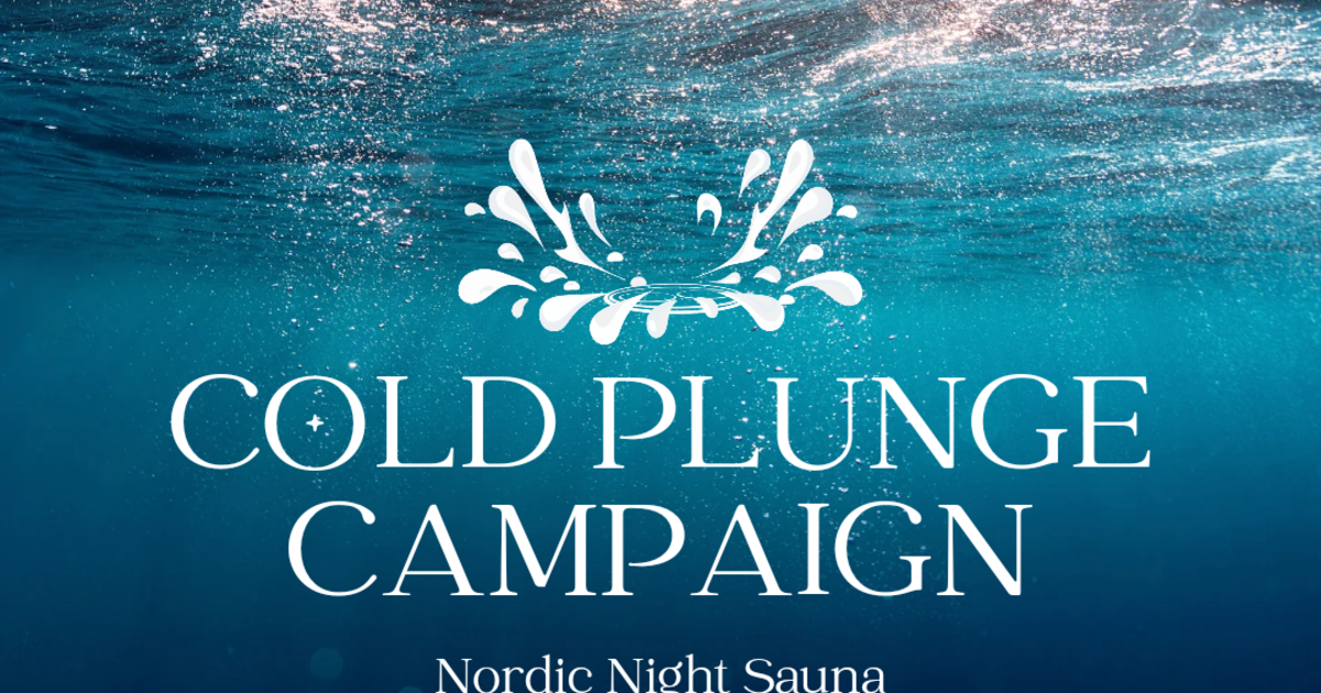 Community Cold Plunge at Nordic Night Sauna | Indiegogo
