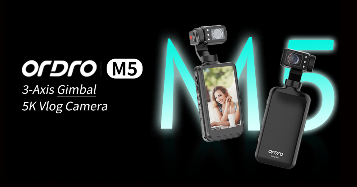 Ordro M5, Capture Your Life with 5K Vlog Camera | Indiegogo