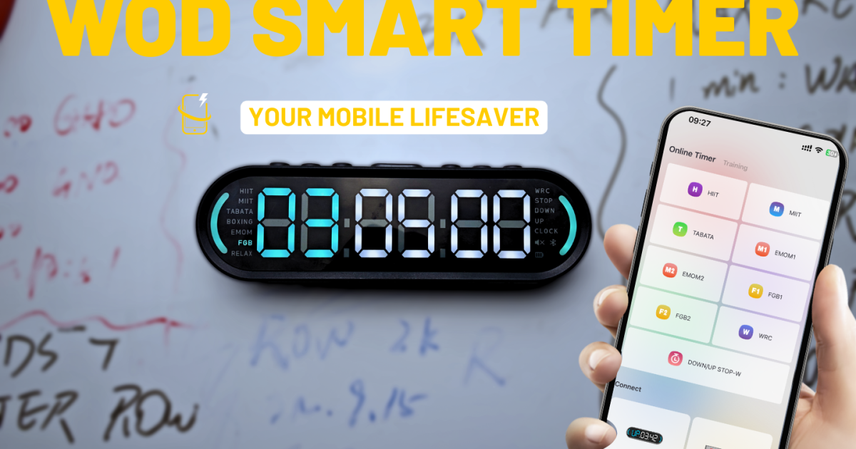 U-Timer -The Most Advanced Functional Gym timer ! | Indiegogo