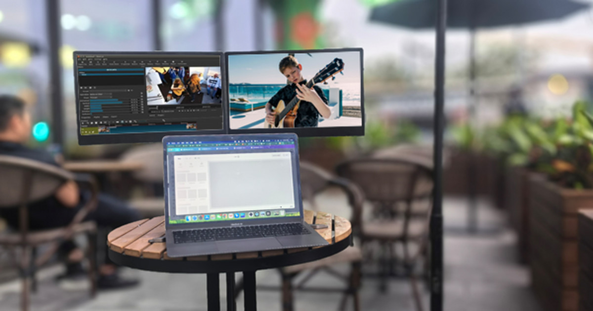 Laptomo Z2:True Mobile Triple Screen Workstation | Indiegogo