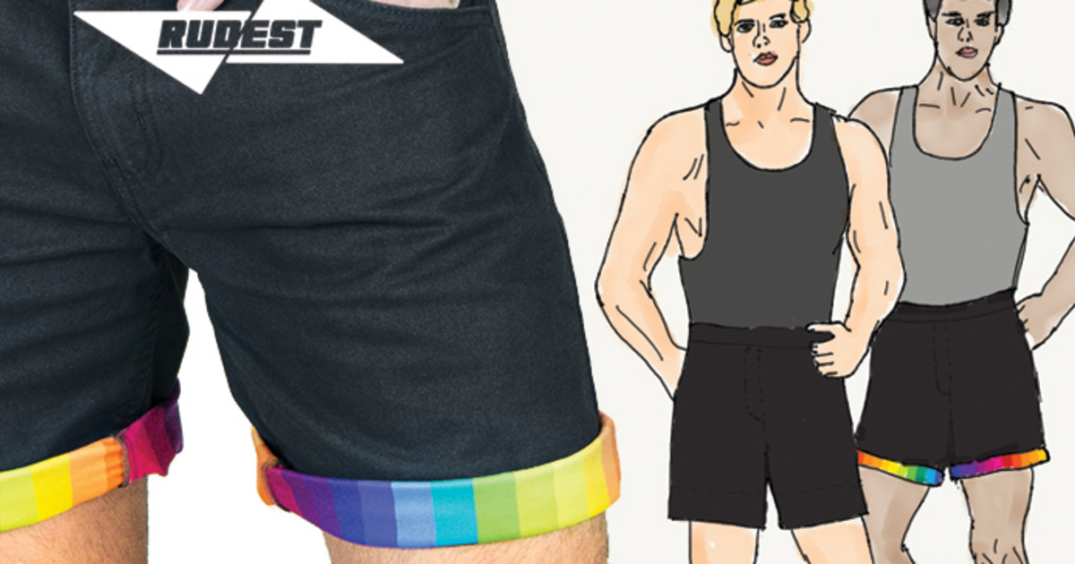 Rainbow Roll-up Shorts 2.0 AKA The Rudest Shorts | Indiegogo