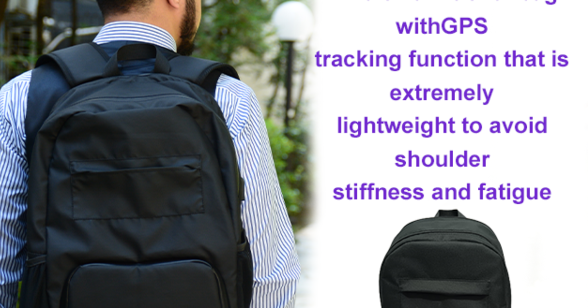 AdventurePack:GPS Tracking Functional School Bag ! | Indiegogo