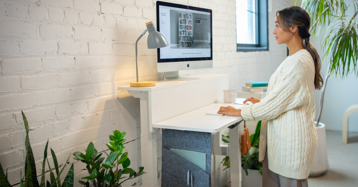 Dual Lift Desk: Adjust Monitor AND Desk Height | Indiegogo