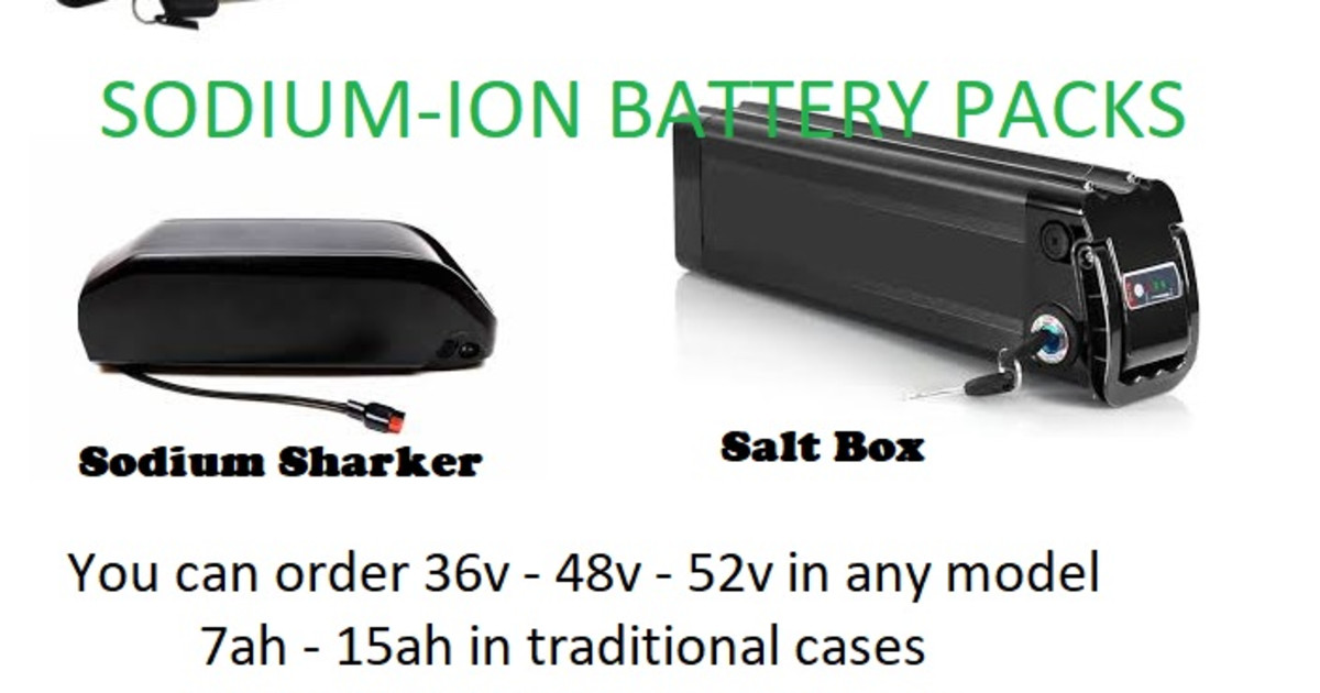 "Sodium-ion Battery packs for electric bikes" | Pedelecs - Electric ...
