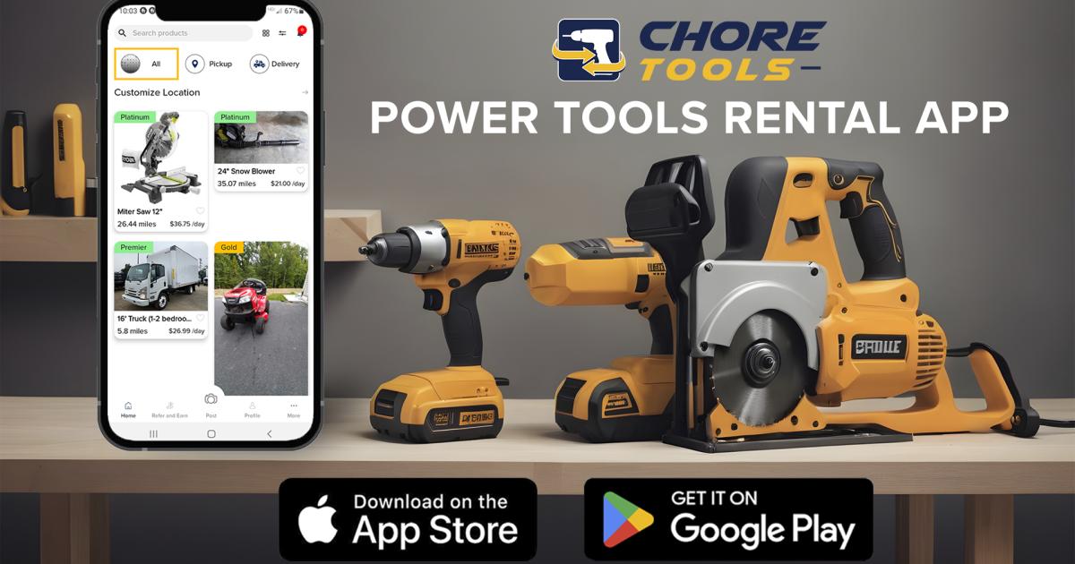 Invest in Chore Tools and Transform Tool Rentals | Indiegogo