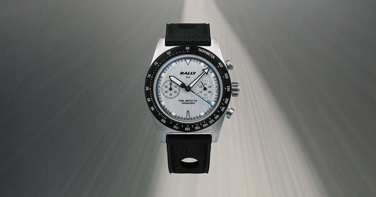 Tool Watch Co. Rally Chronograph | Indiegogo