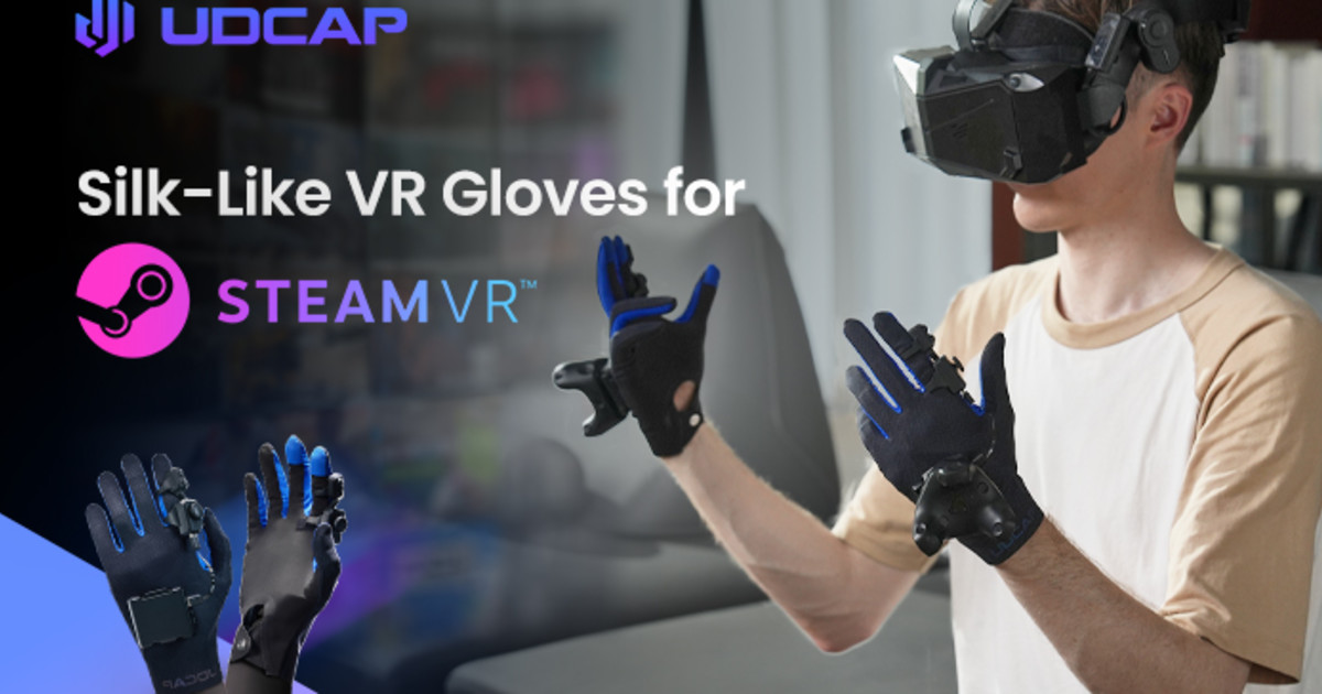 UDCAP, Silk-Like VR Glove for SteamVR | Indiegogo