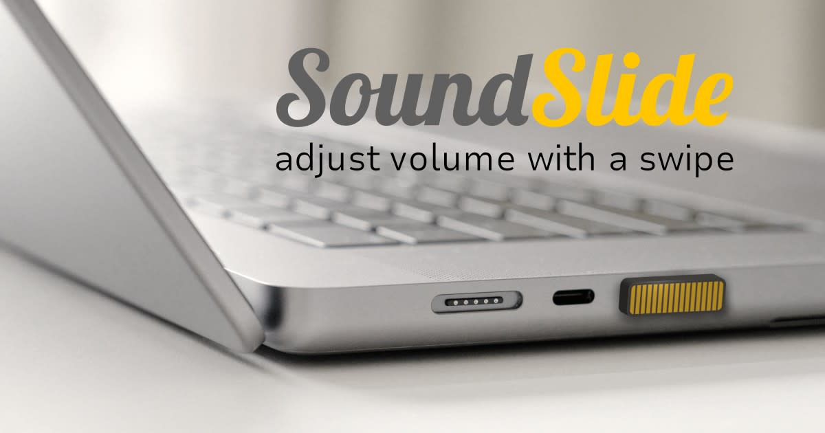 SoundSlide - adjust audio volume with a swipe | Indiegogo