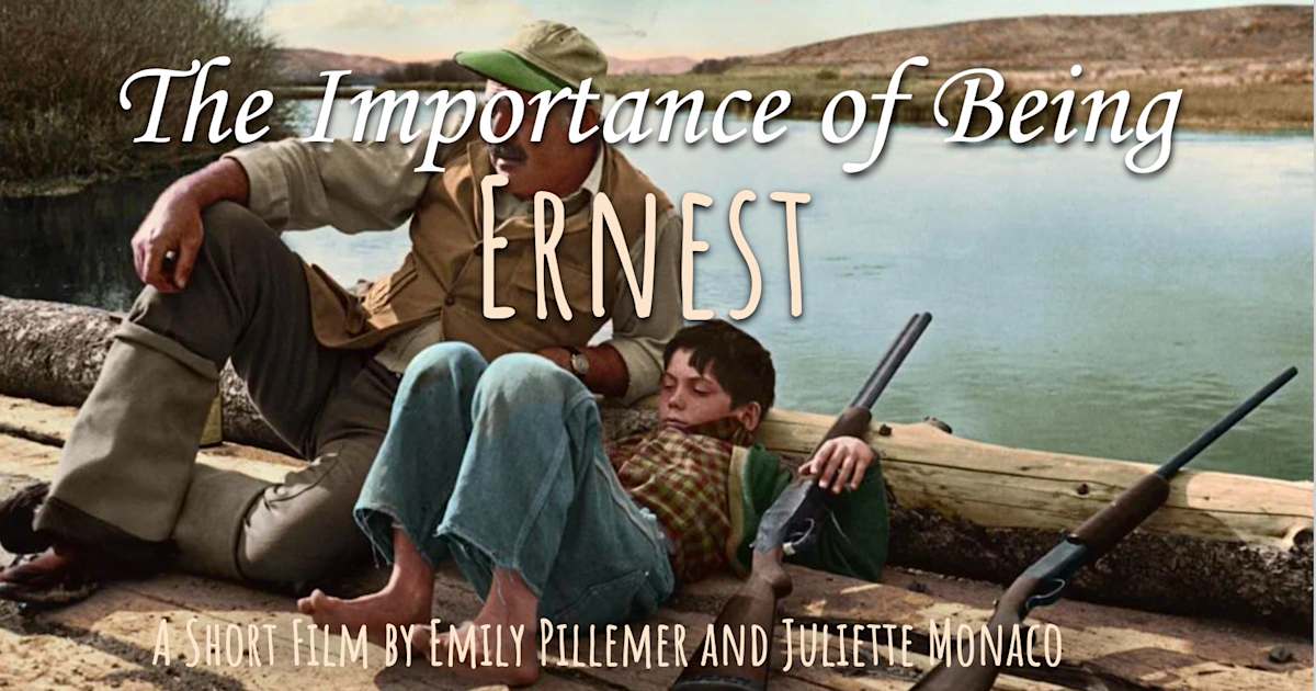 The Importance of Being Ernest - Short Film | Indiegogo