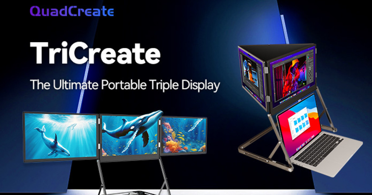 TriCreate Triple-Screen Display | Indiegogo