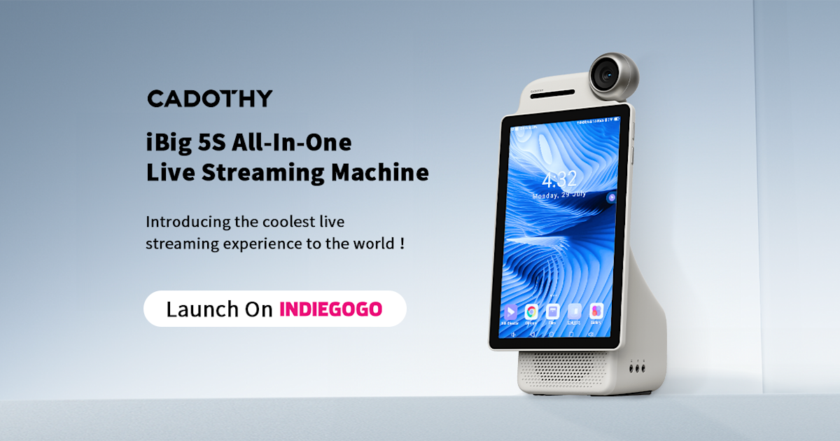 World's Coolest All-in-One Live Streaming Machine | Indiegogo