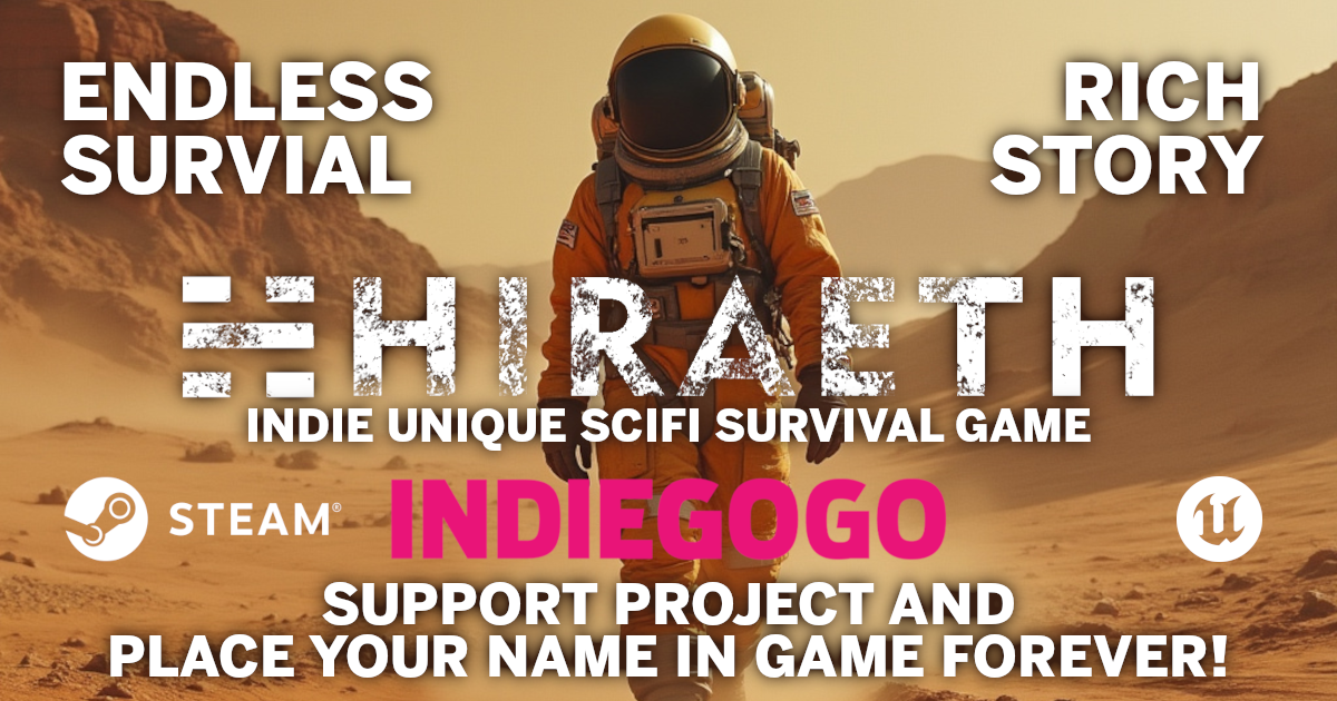 HIRAETH: Indie Game, Sci-Fi Survival, Rich Story | Indiegogo