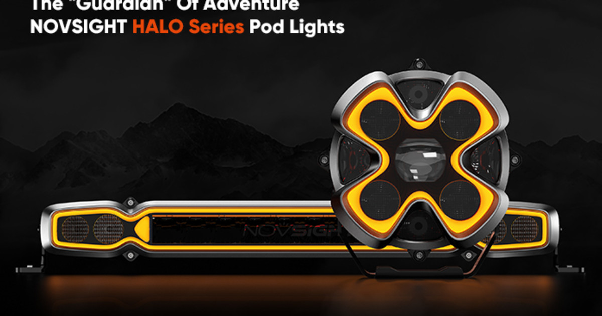 NOVSIGHT HALO: The Best-Looking Car LED Spotlights | Indiegogo