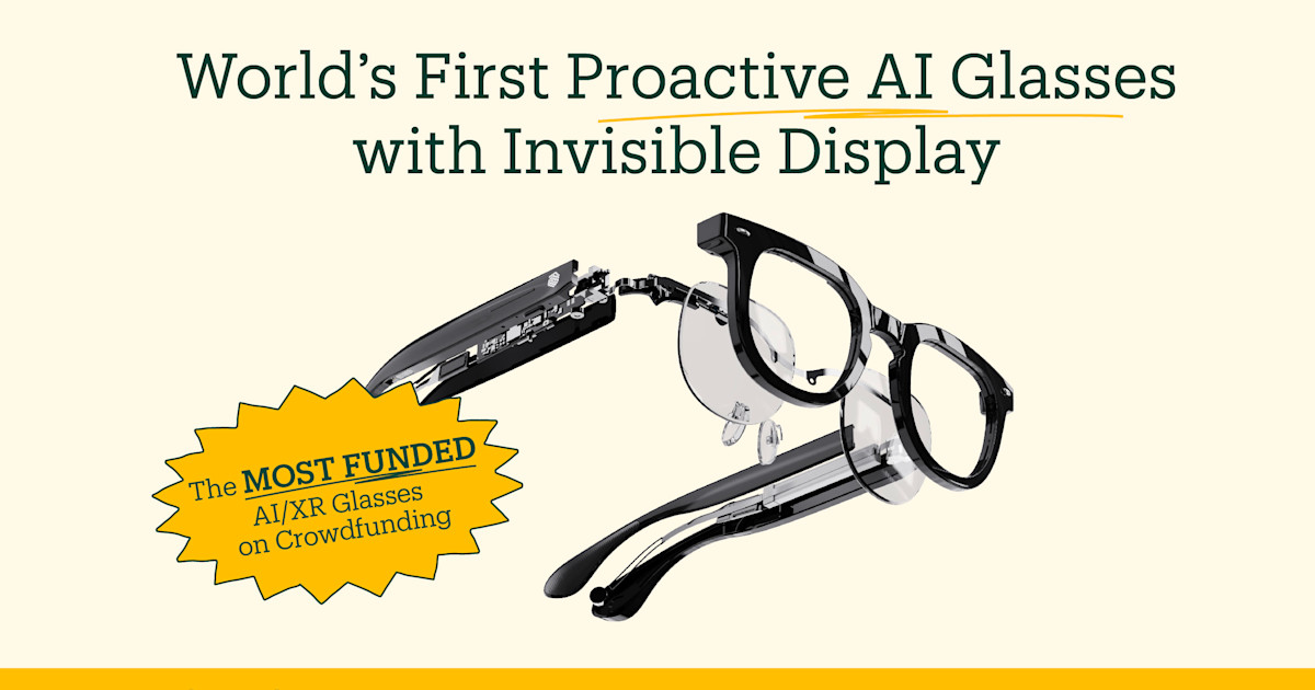 Halliday: Proactive AI Glasses, Invisible Display | Indiegogo
