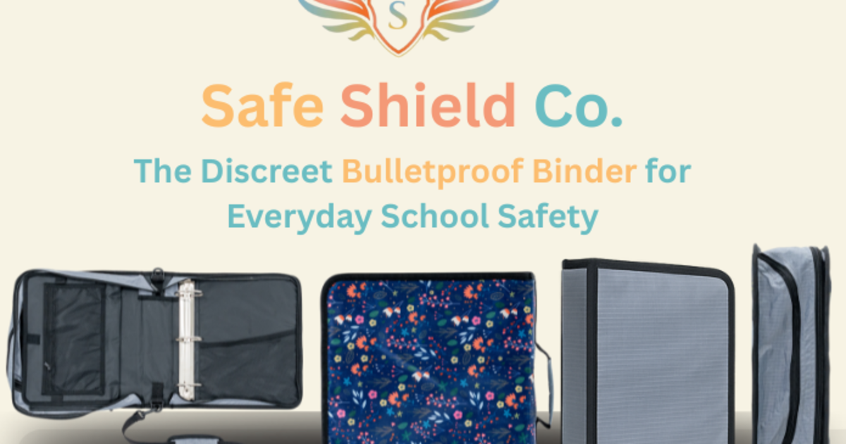 Safe Shield Co: Bulletproof School Binder | Indiegogo