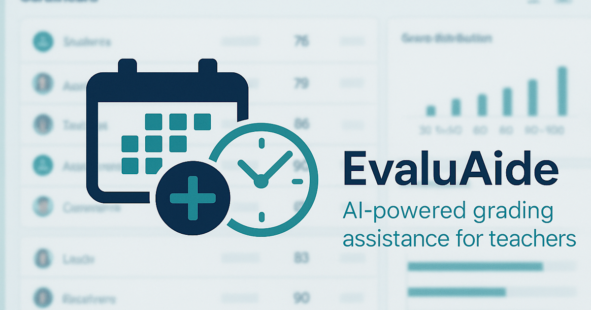 EvaluAIde: AI Grading Assistant for Teachers | Indiegogo