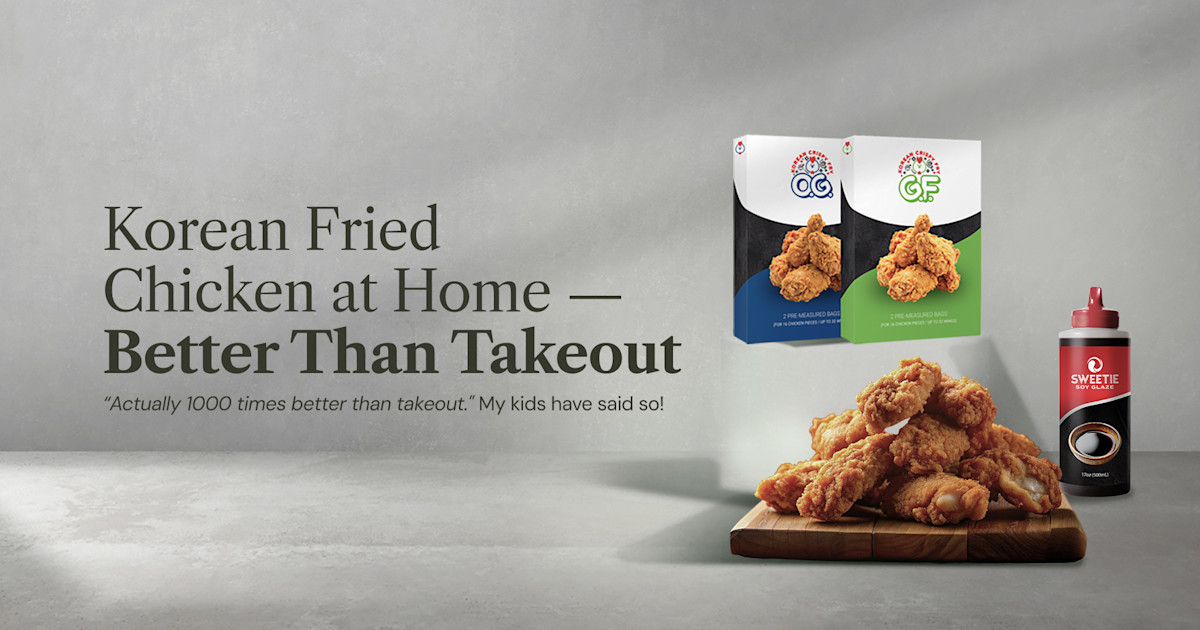 SO much better than Korean Fried Chicken takeout!! | Indiegogo