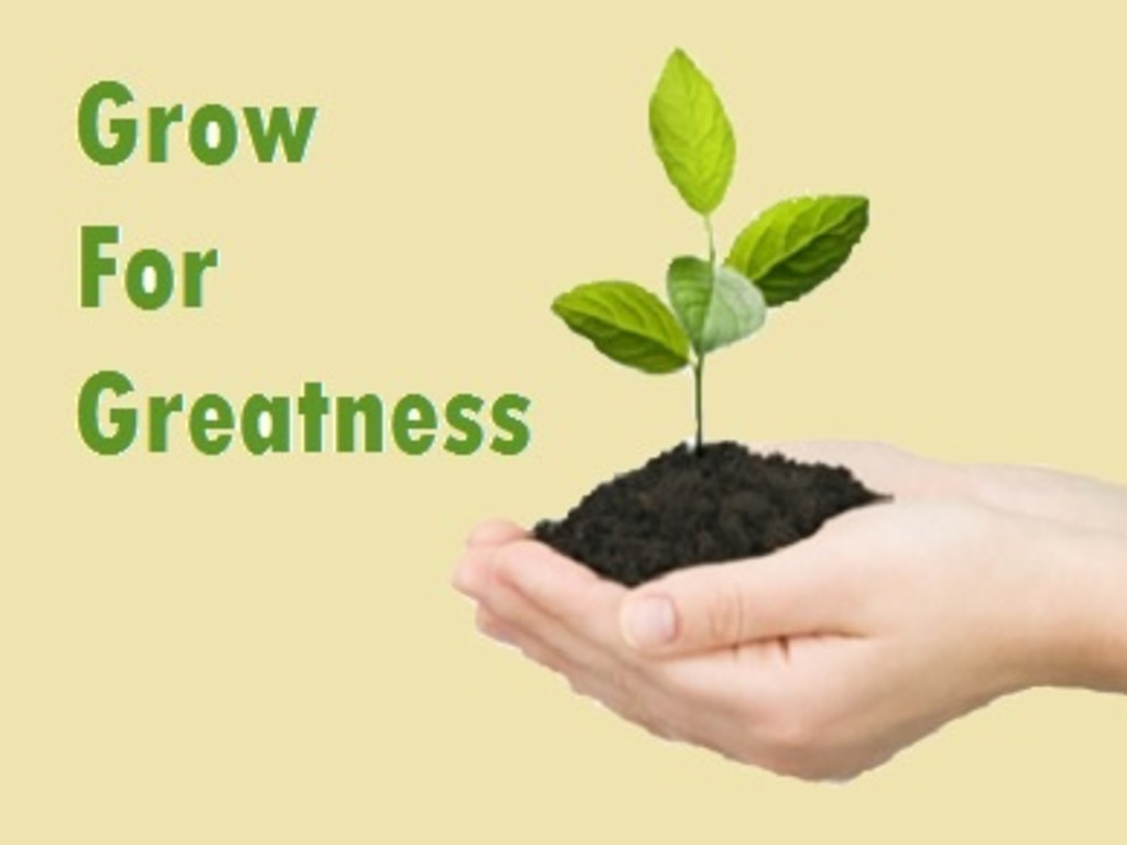 Grow for greatness | Indiegogo