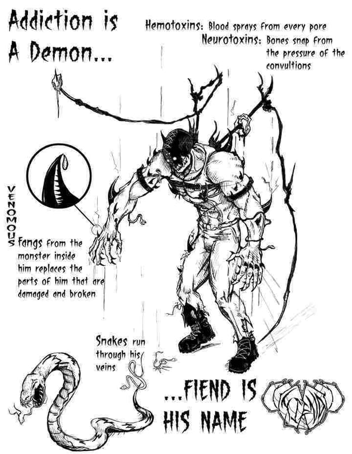 Fiend Artwork Stolen and Burned! | Indiegogo