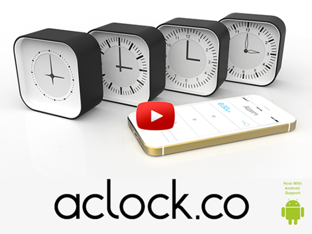 aclock: Bluetooth Alarm Clock, E-ink Display | Indiegogo
