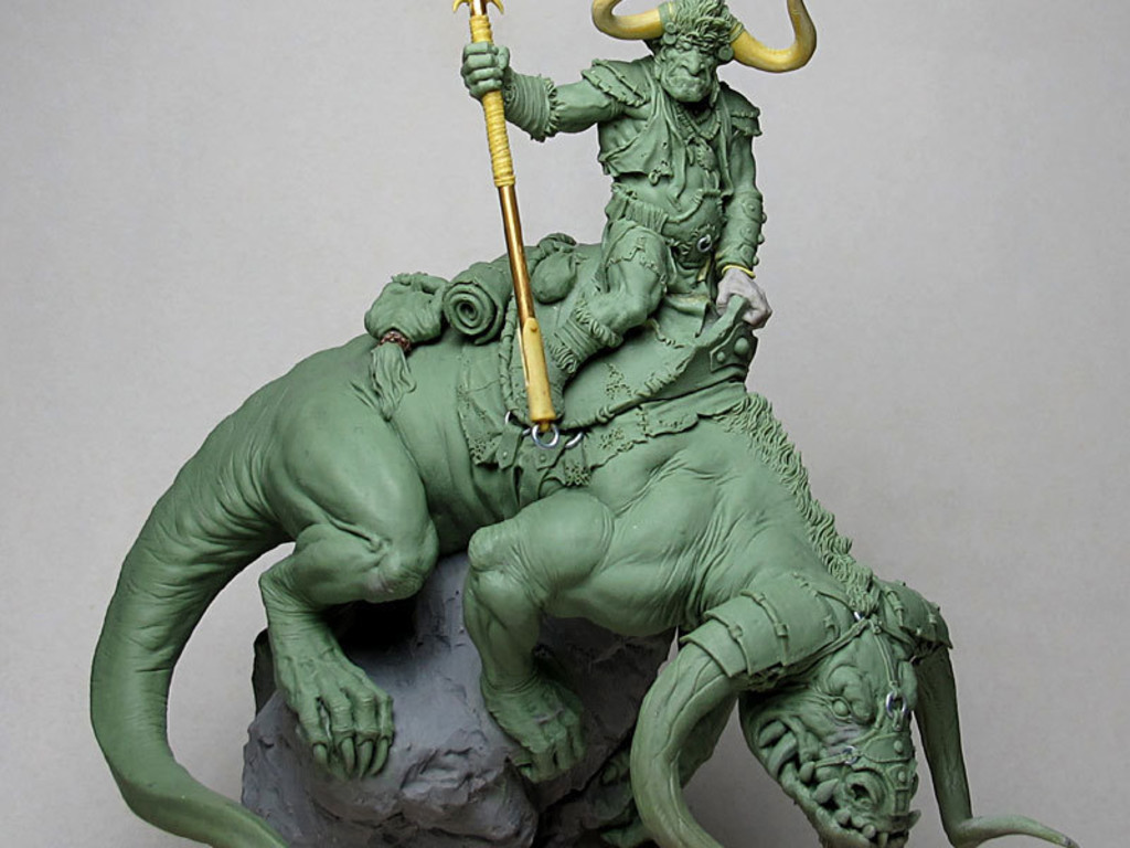 Rocco - the most massive mounted orc in 54mm ever | Indiegogo