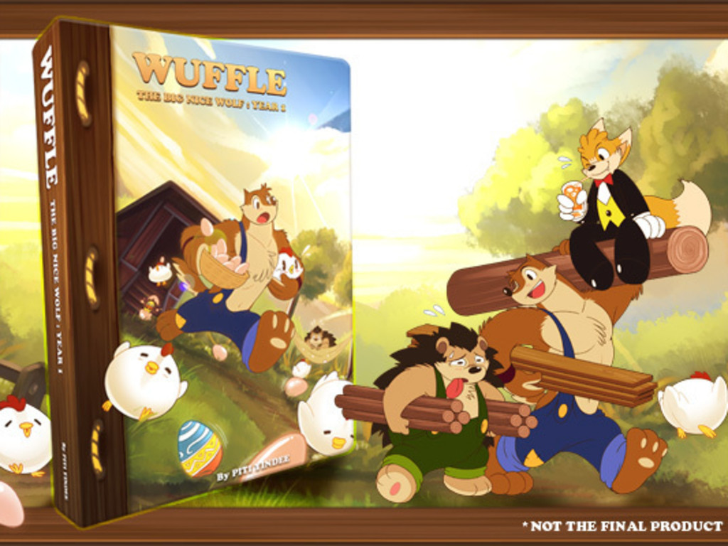 Wuffle, The Big Nice Wolf : Year 1 | Indiegogo