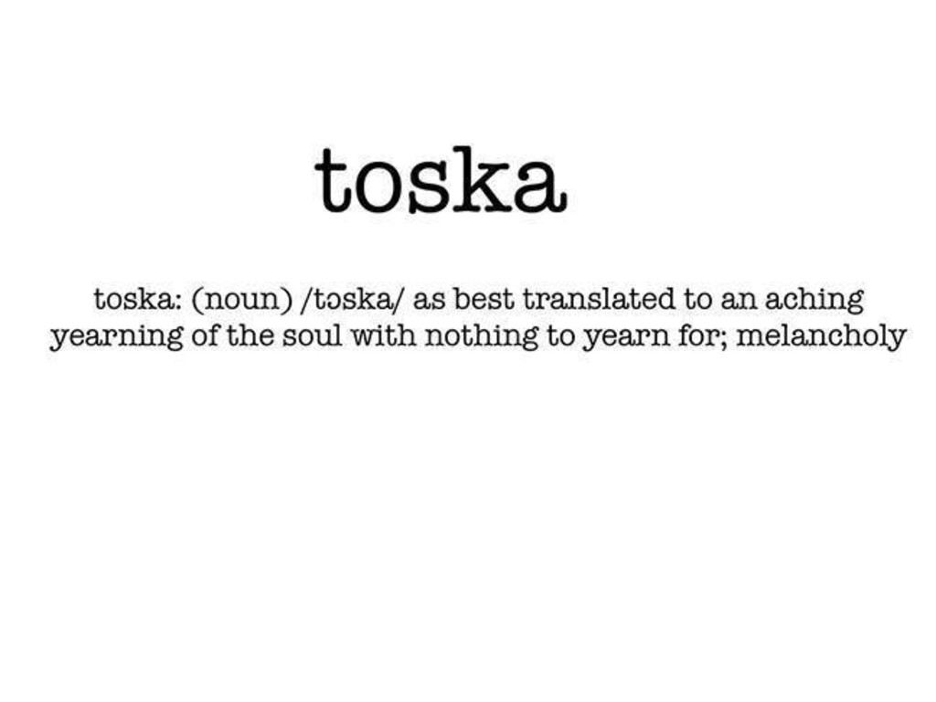 Toska | Indiegogo