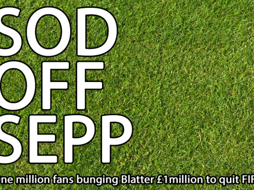 Sod Off Sepp | Indiegogo