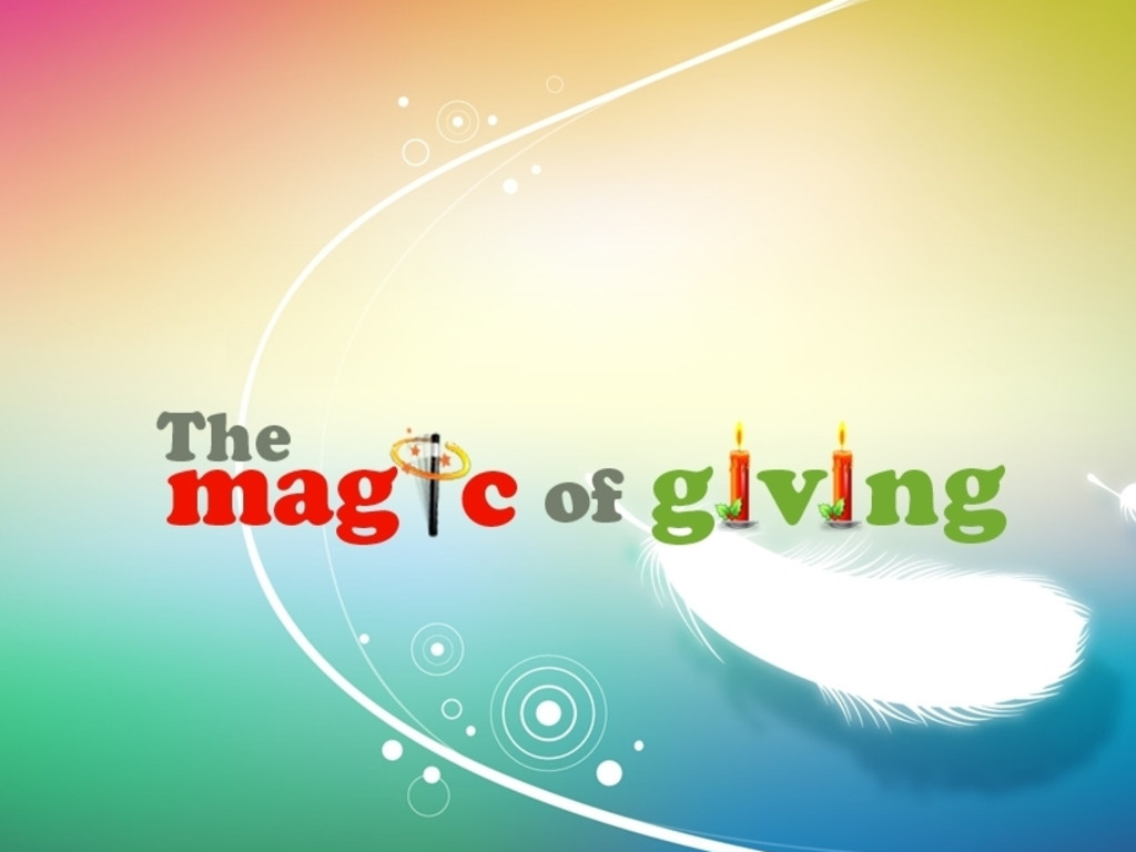 The magic of giving | Indiegogo