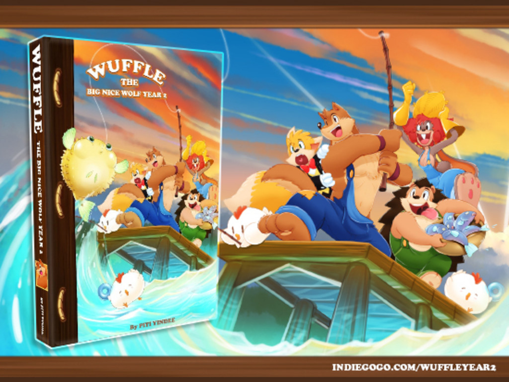 Wuffle, The Big Nice Wolf : Year 2 | Indiegogo