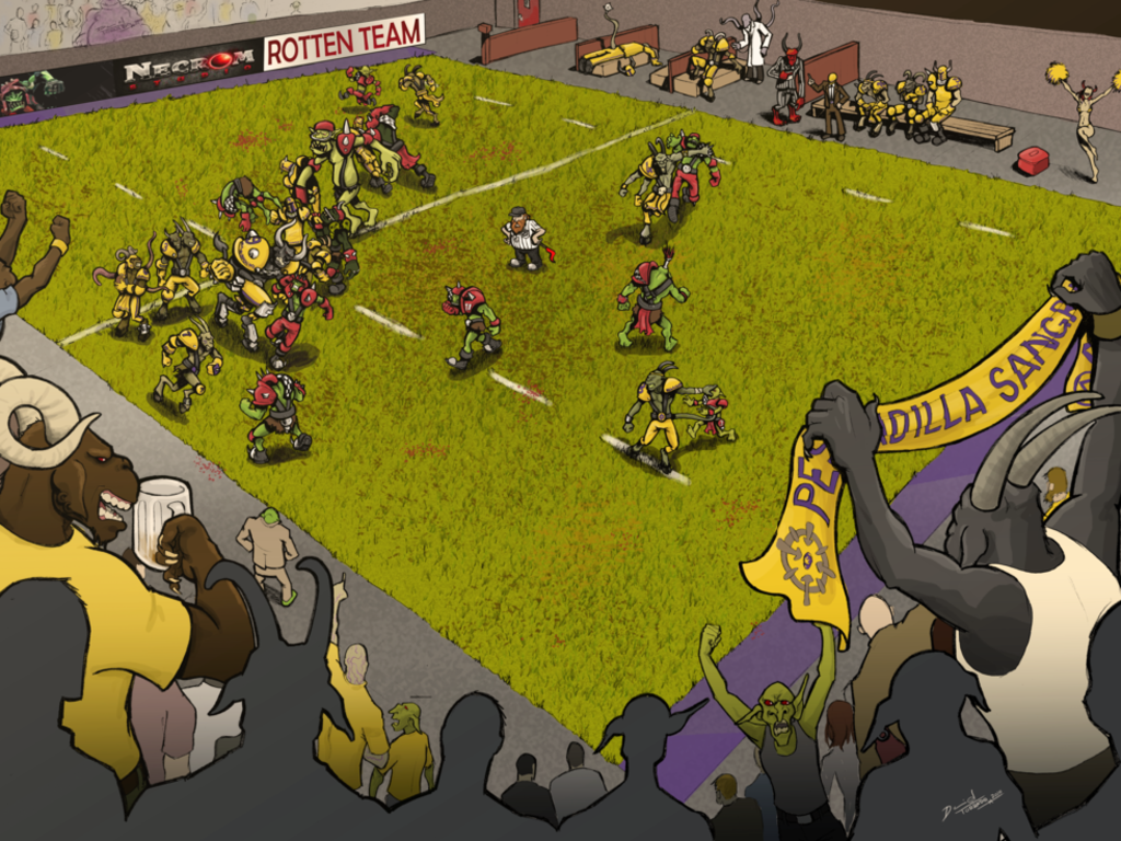 NECROM STUDIO, Fantasy Football Rotten Team | Indiegogo